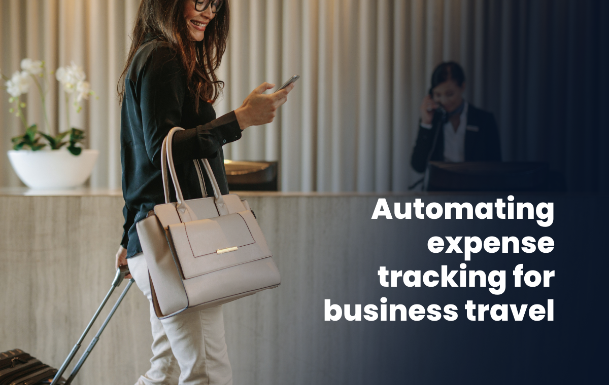 Work travel expenses made easy with automated expense tracking
